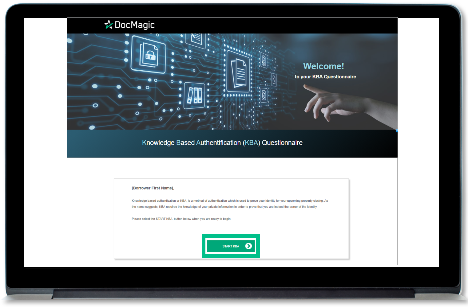 DocMagic eSign KBA | DocMagic